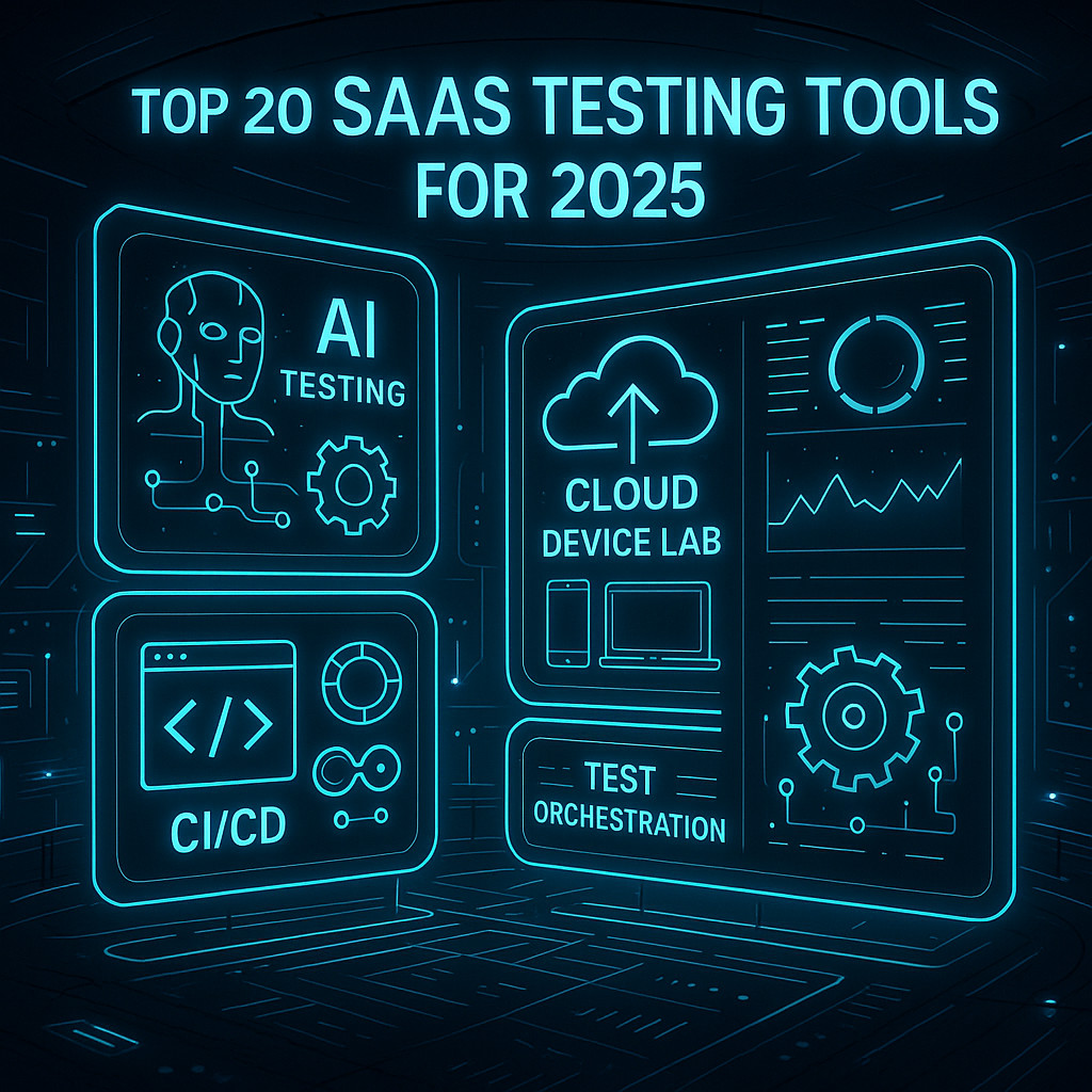Top 20 Saas Testing Tools For 2025 Testrigor Ai Based Automated 6550
